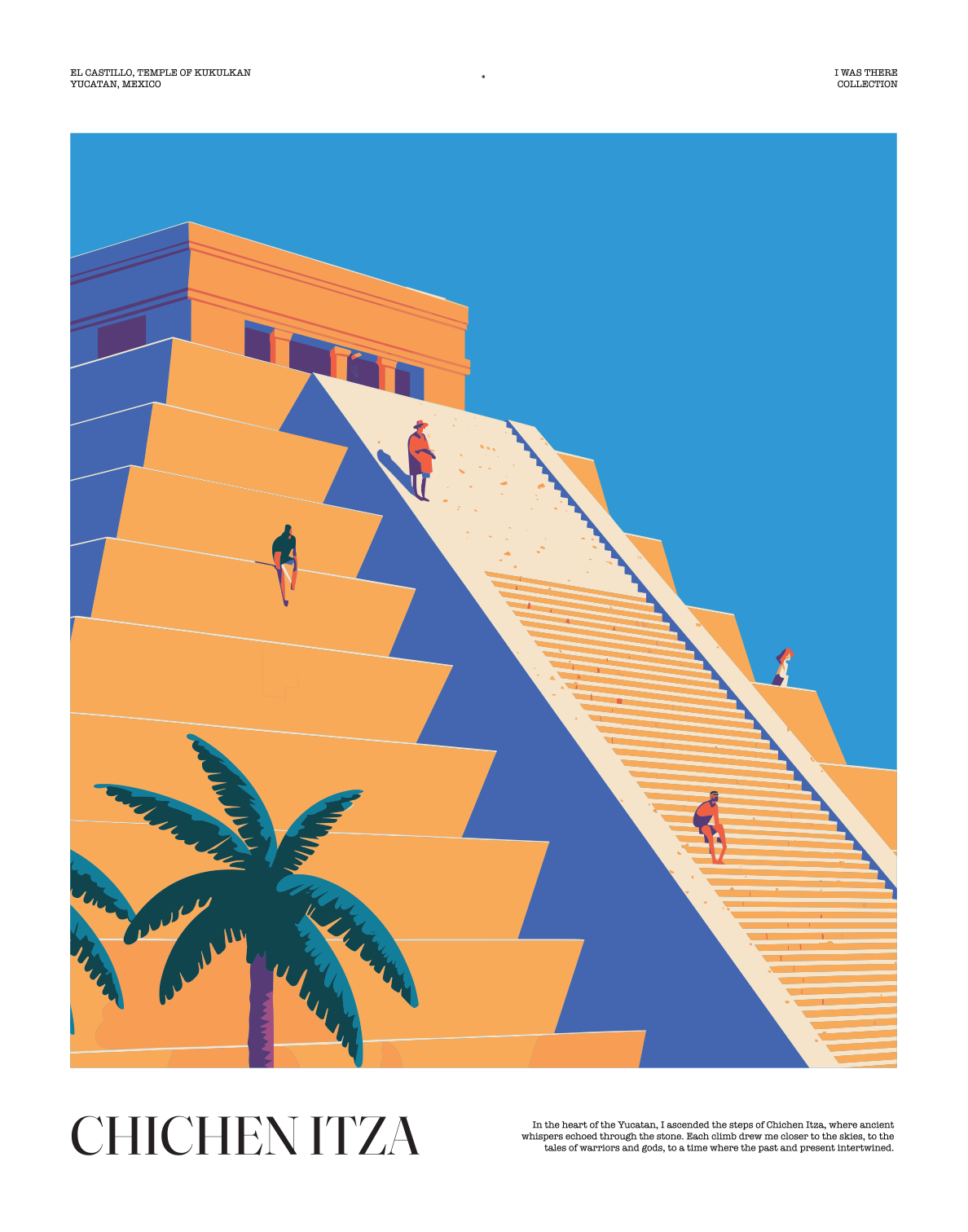 Chichen Itza - Mexico - Premium Matte Paper Poster Print - My Travel ...